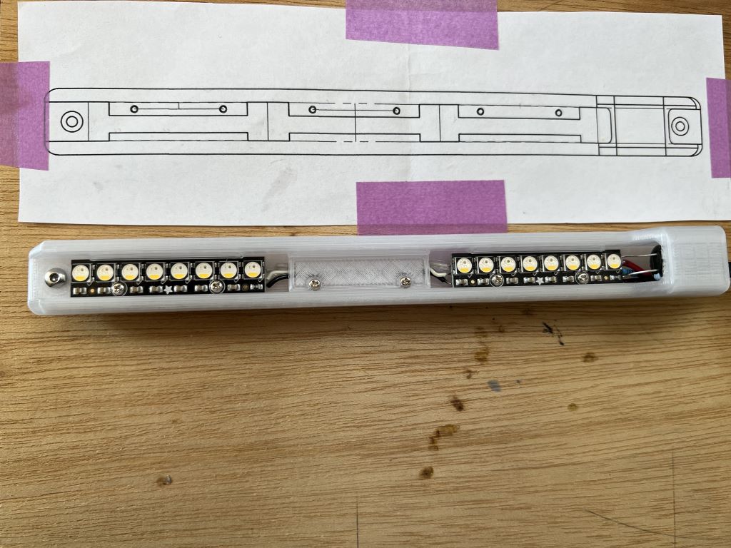 Neopixel Stick Case for 2020 Frame by Tomoaki Shimazu | Download free ...