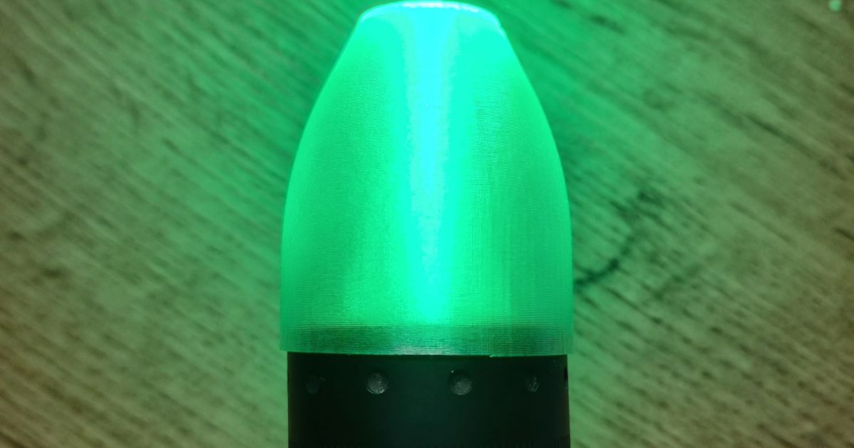 Diffuser for Led Lenser P7QC by dhiertz | Download free STL model ...