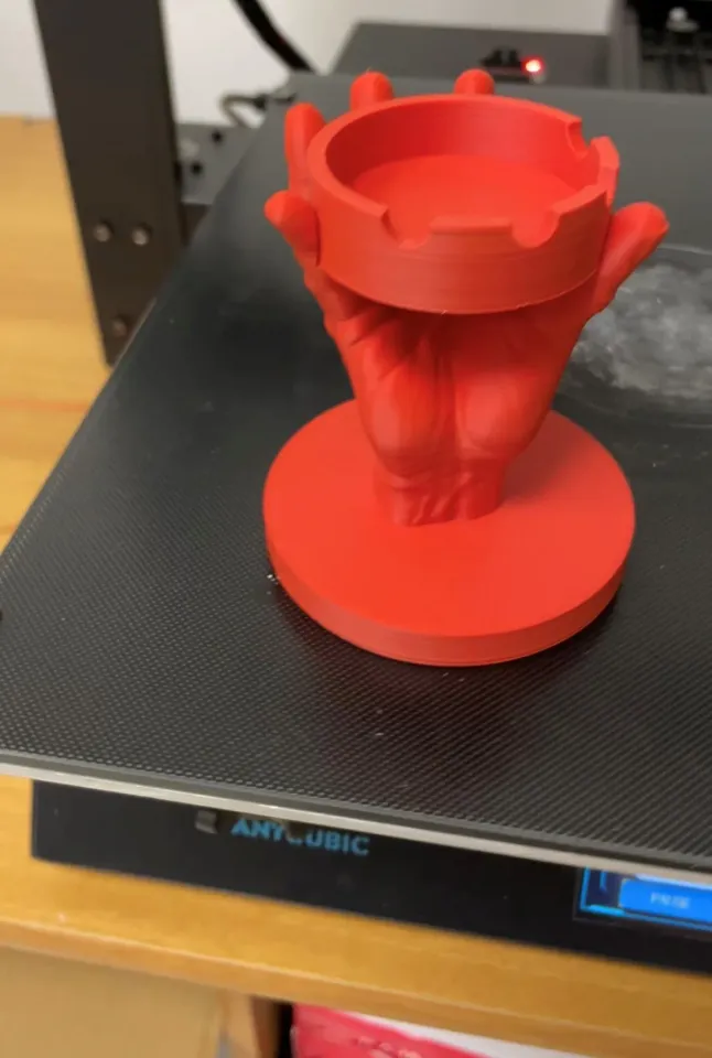 HAND ASHTRAY by MC3D | Download free STL model | Printables.com