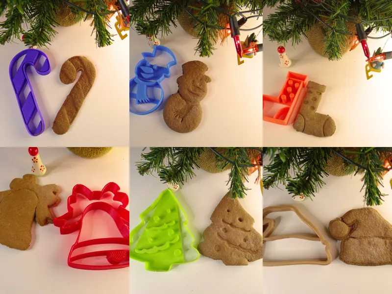 Christmas cookie cutters by Nikodem Bartnik | Download free STL model ...