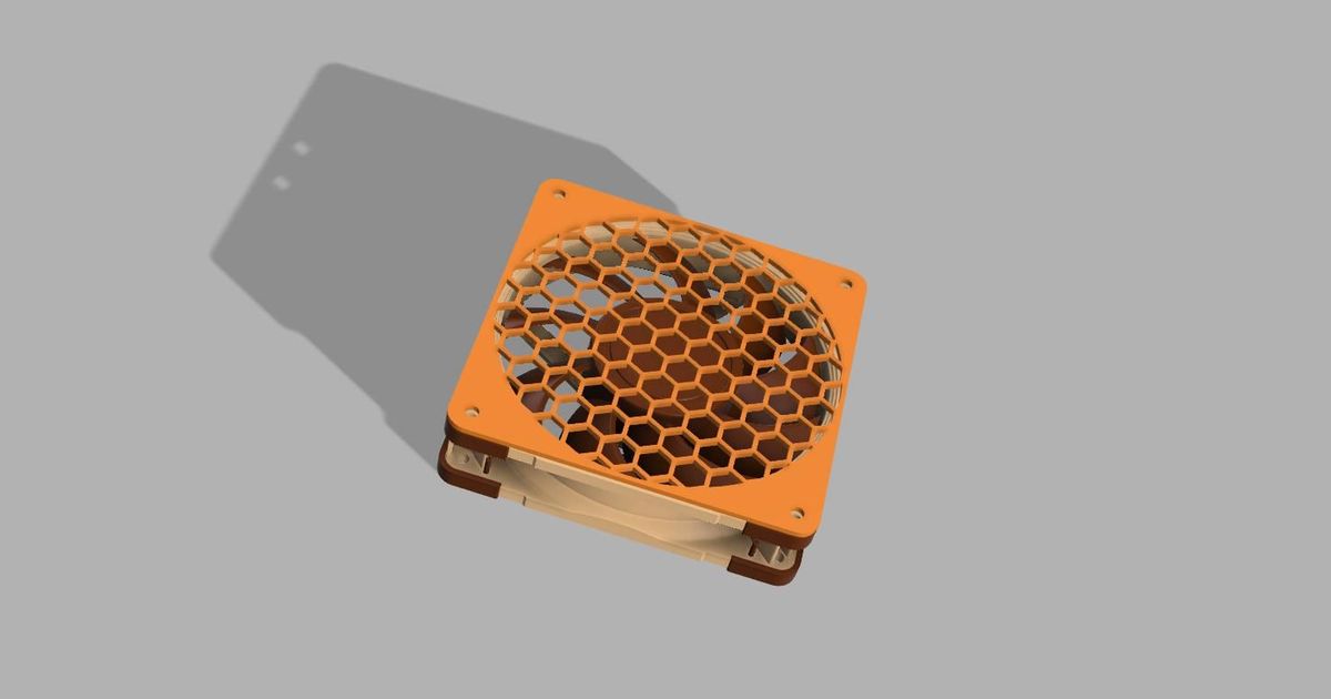 Hex-Fan-Cover-120mm von Thomas Weber | Kostenloses STL-Modell ...