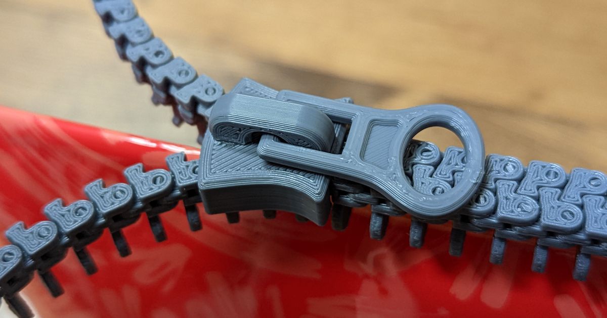 Classic Zipper Pull for Zippy Bag Clip and Zippy Fidget by Joseph ...