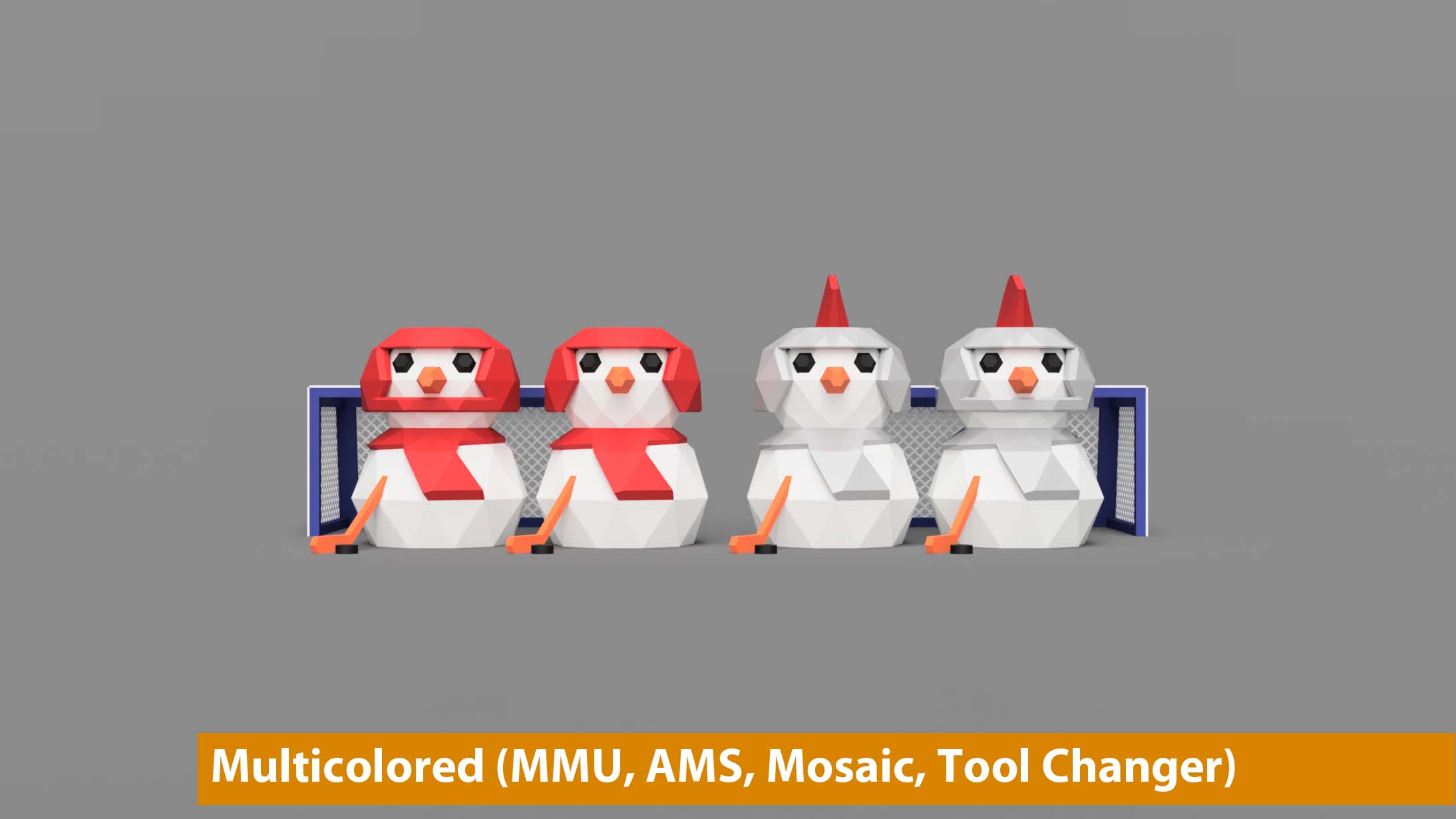 Snowman 04 (MC) by Wilko | Download free STL model | Printables.com