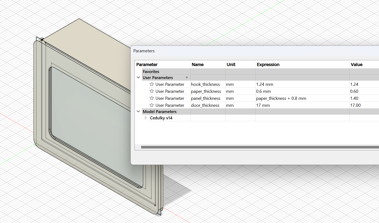 Drawer label (with Fusion360 sources) by Dežo | Download free STL model ...