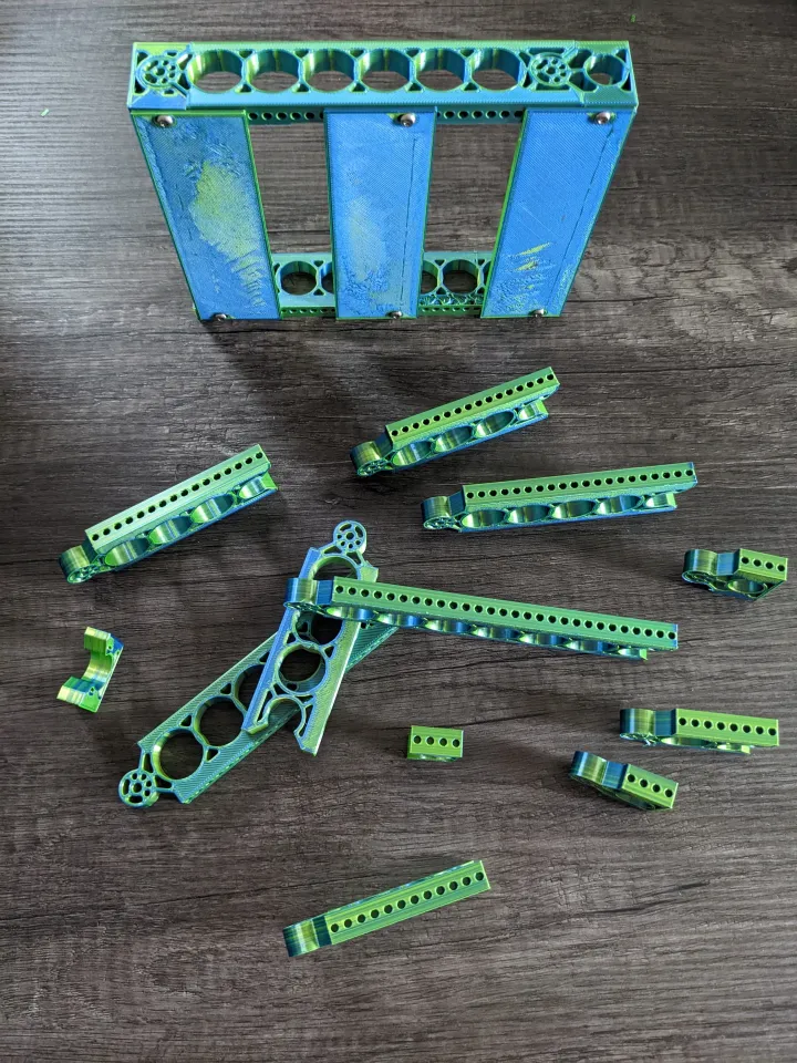 Modular Eurorack Rails by ::1/128 | Download free STL model ...