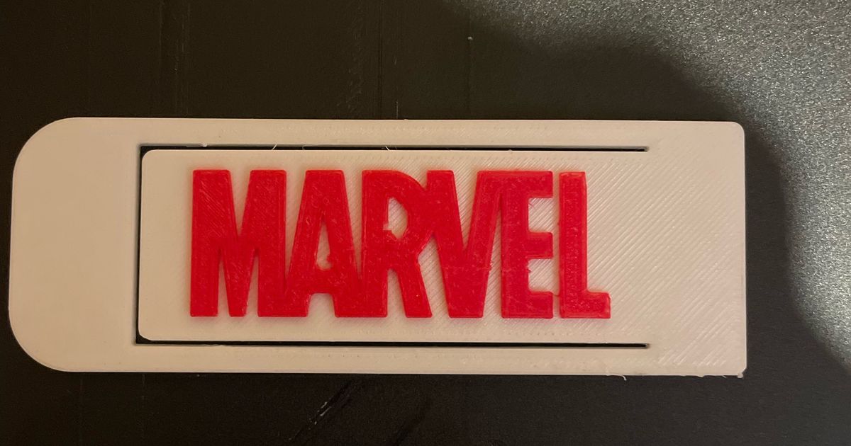 Marque page marvel by UniK | Download free STL model | Printables.com