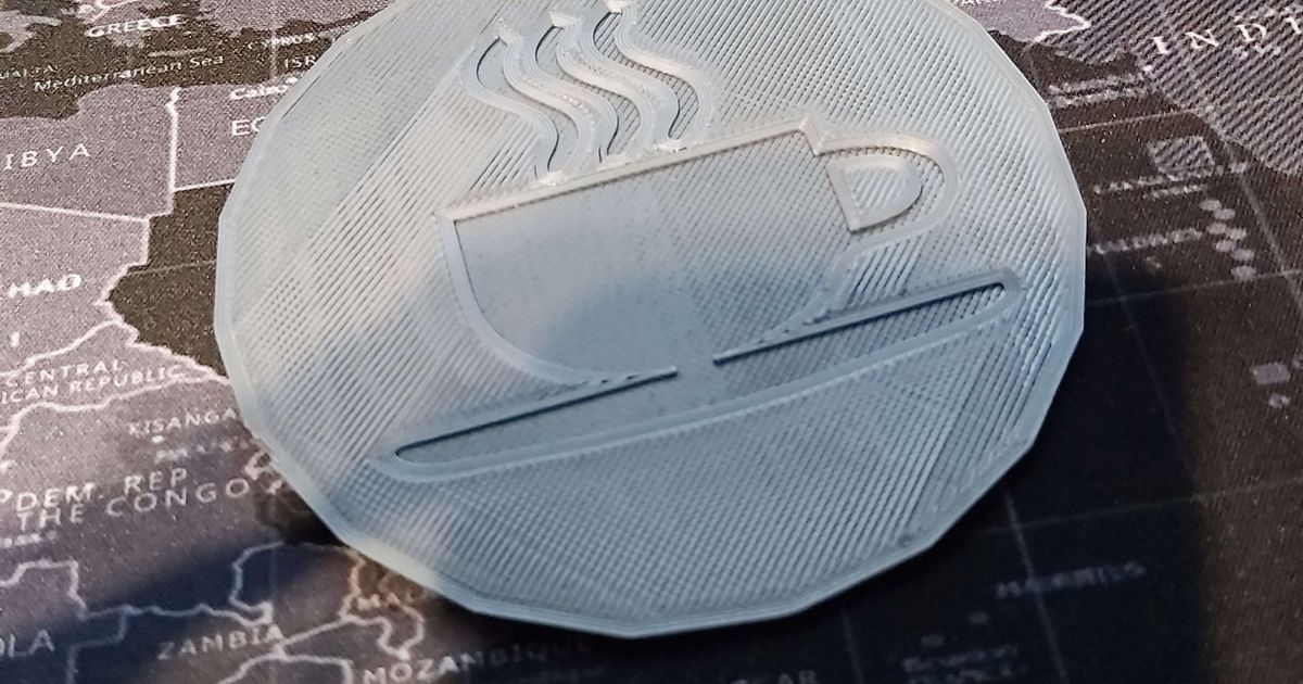 Cup coster by Baaalzy | Download free STL model | Printables.com