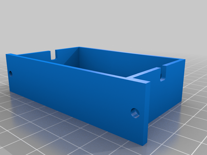Housing for 3x buck converters for Raspi and fan supply on 3D printer ...