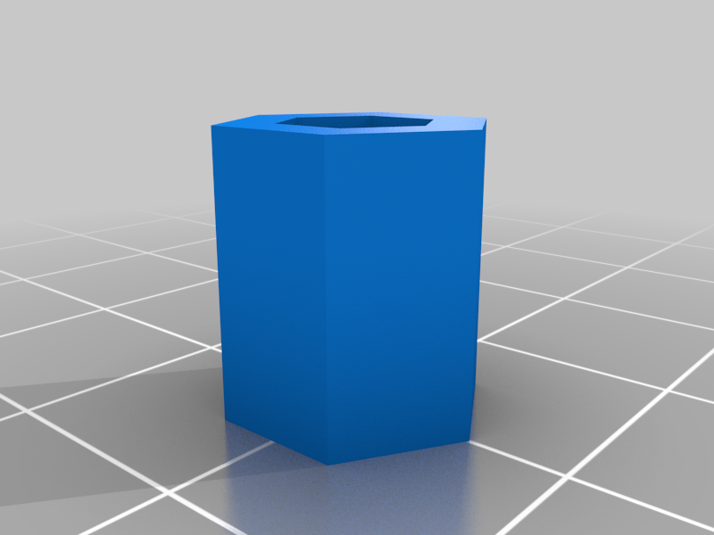 M3 universal hex screw and nut knob by HD_Creator | Download free STL ...