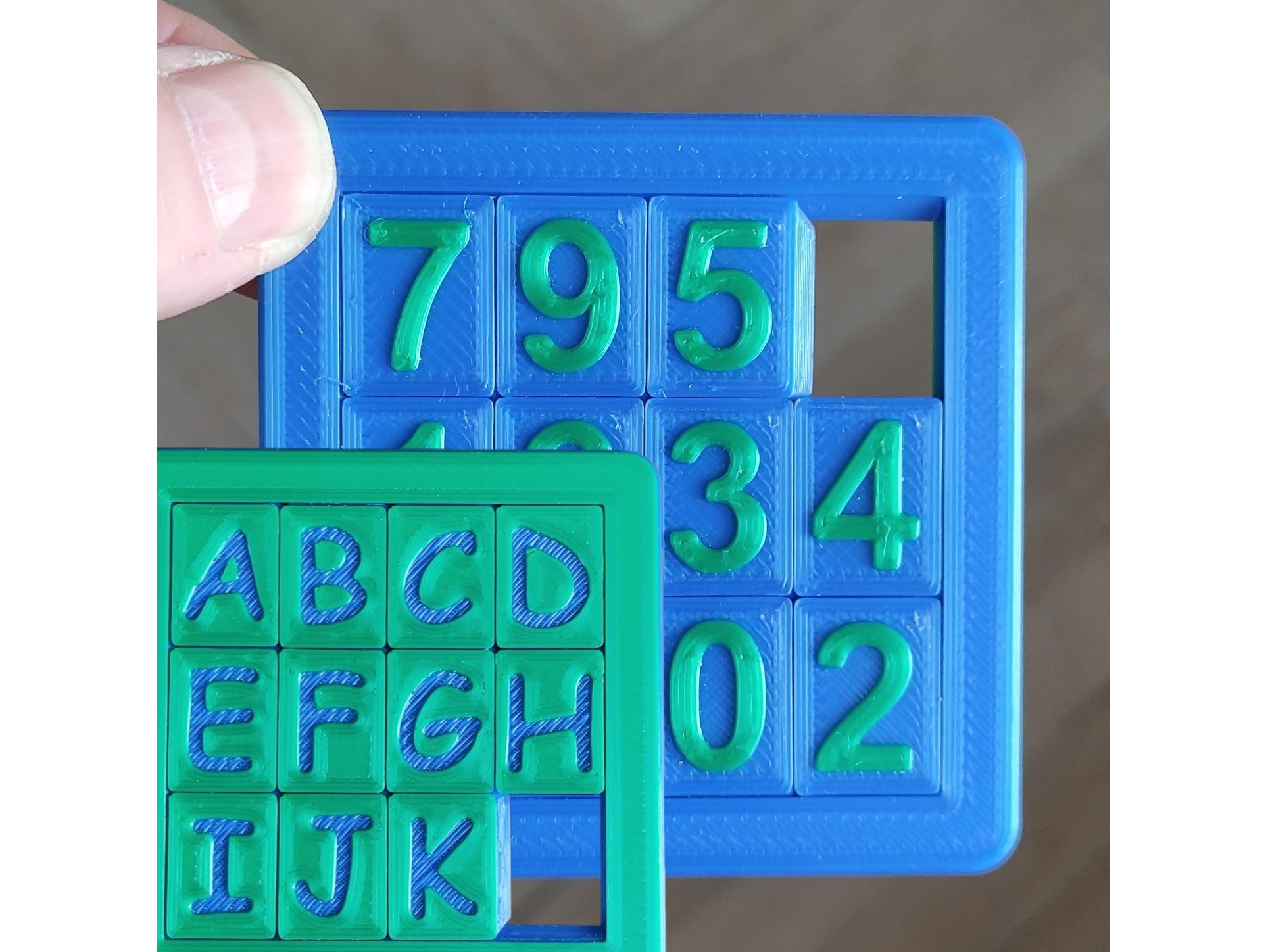 Double-sided Sliding Puzzle by ThreeD-Michael | Download free STL model ...