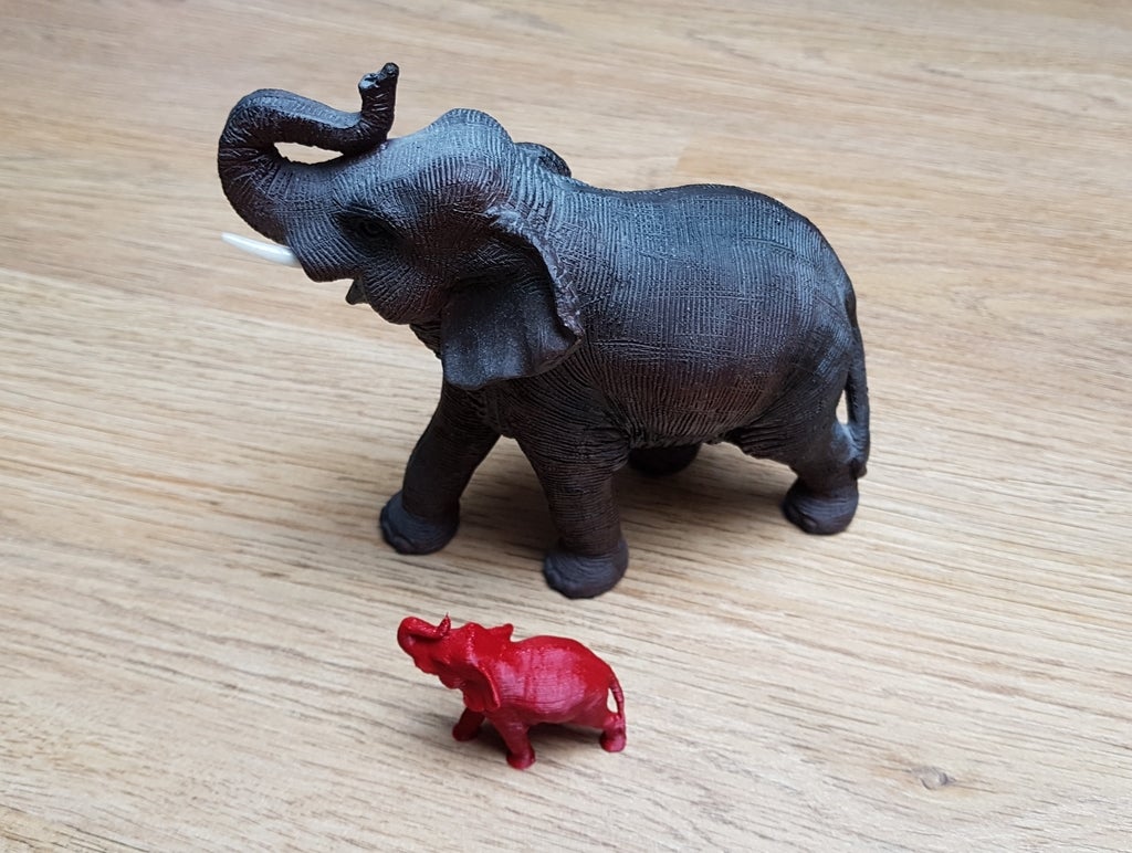 Elephant model 3D scan by HD_Creator | Download free STL model ...