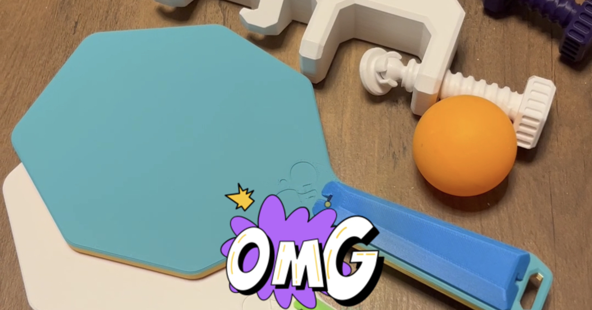 Ping Pong Game by 3d_factorybox | Download free STL model | Printables.com