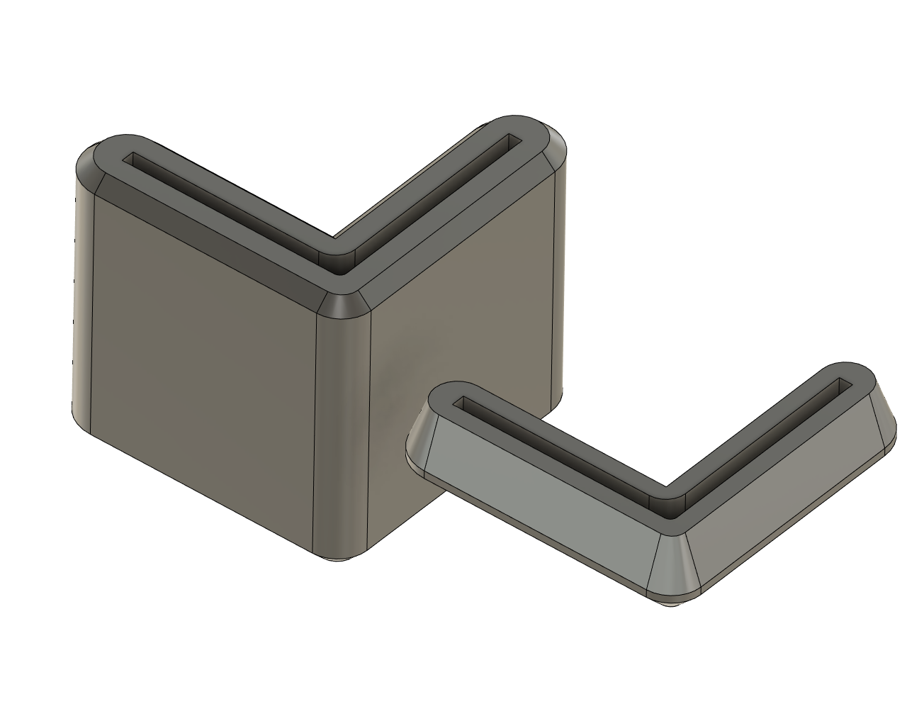 Muscle Rack post connector and feet by Galoreous | Download free STL ...