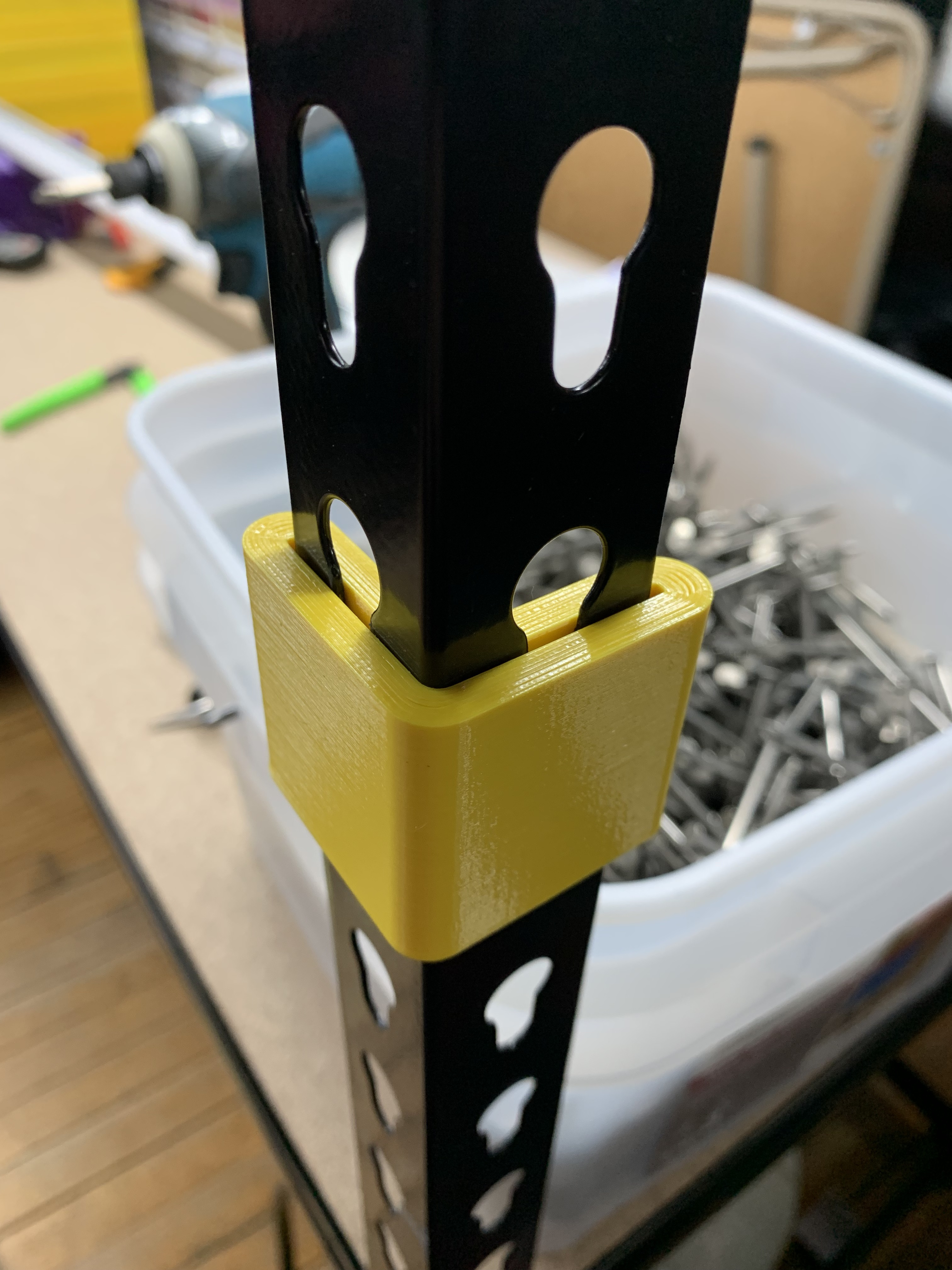 Muscle Rack post connector and feet by Galoreous | Download free STL ...