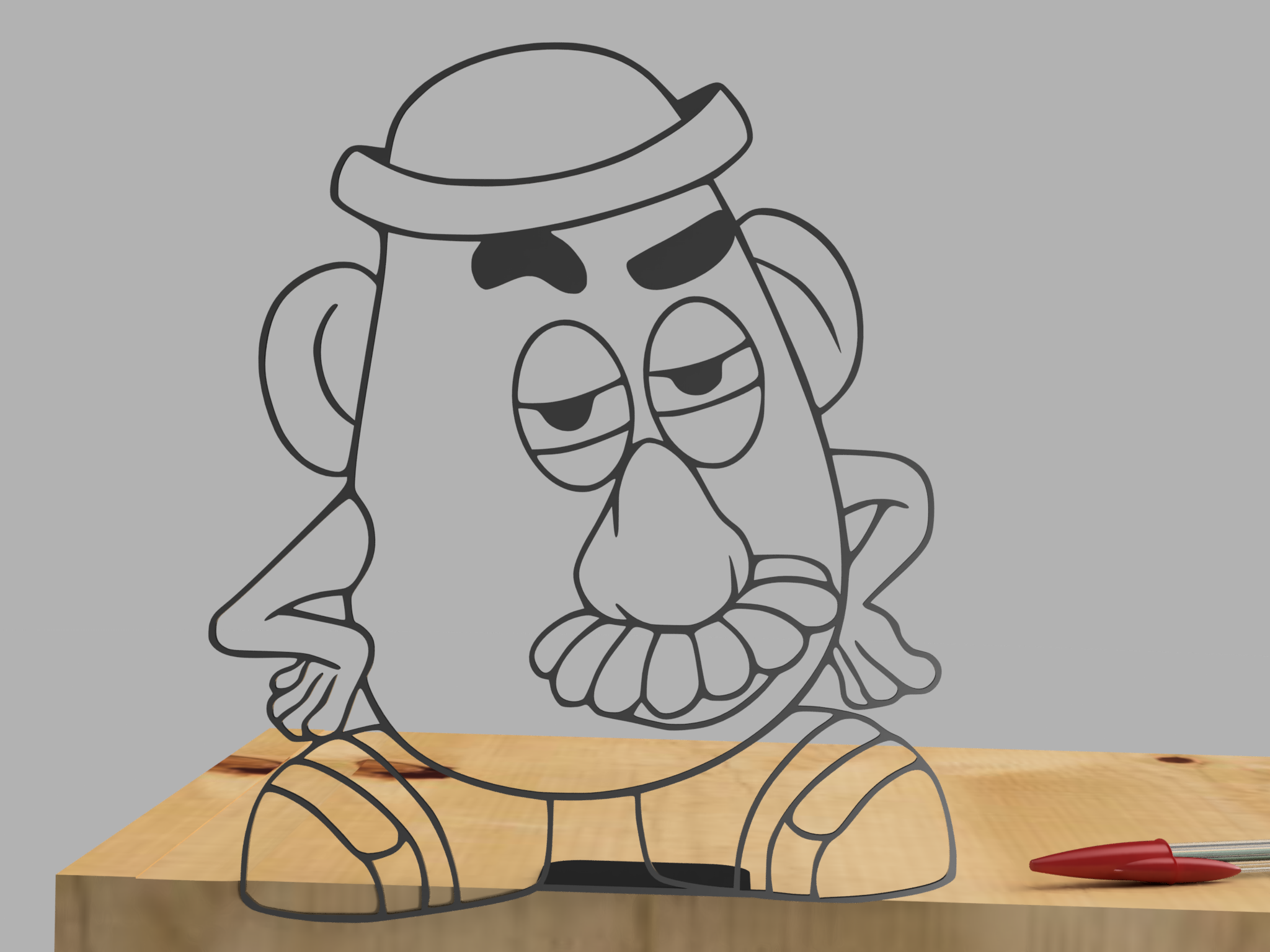 Mr Potato Head by Joe | Download free STL model | Printables.com