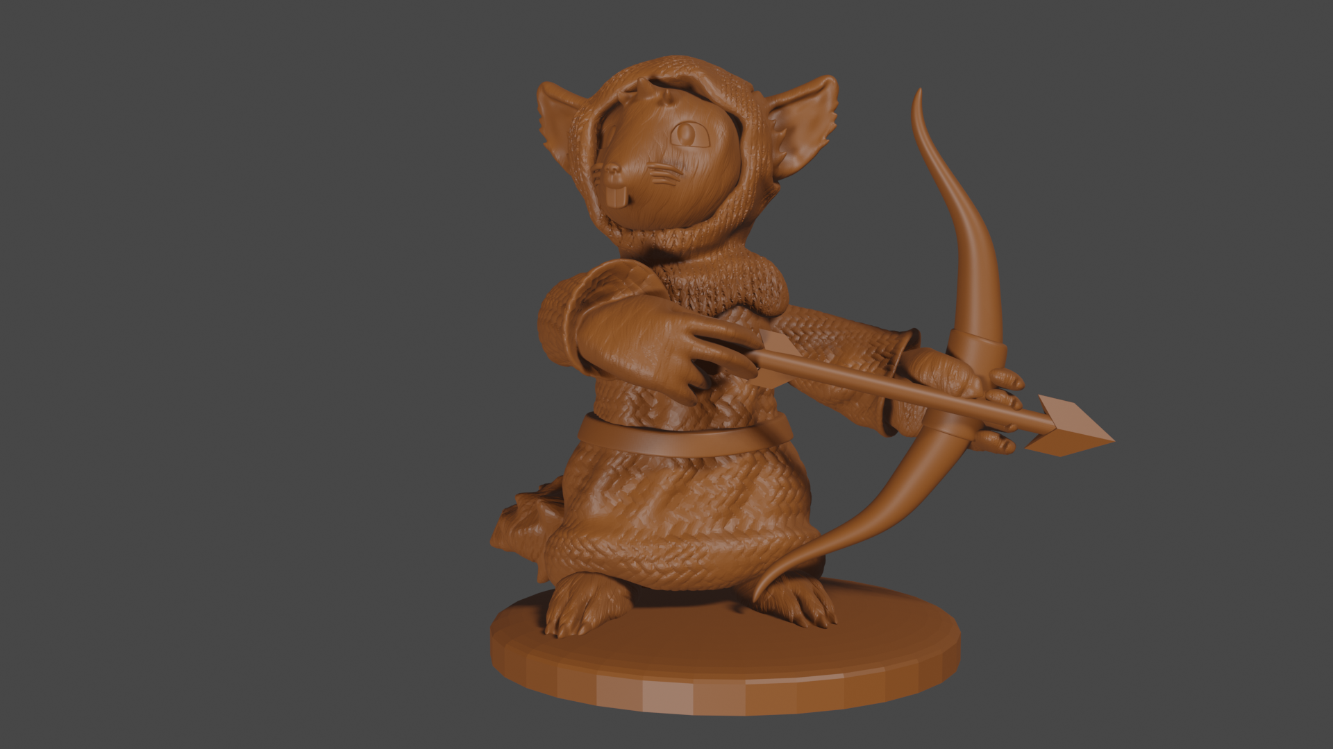Secret of Mana inspired, Chobin Hood, Tabletop DnD miniature by ...