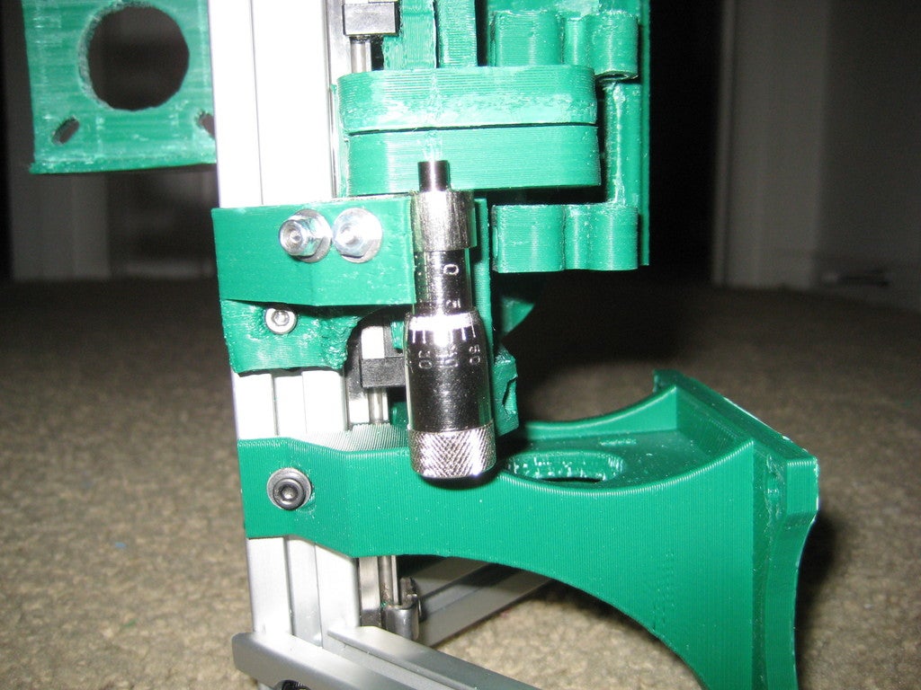 Linear Rail Z Axis for Lulzbot AO-10x and mendelmax printers by Piercet ...