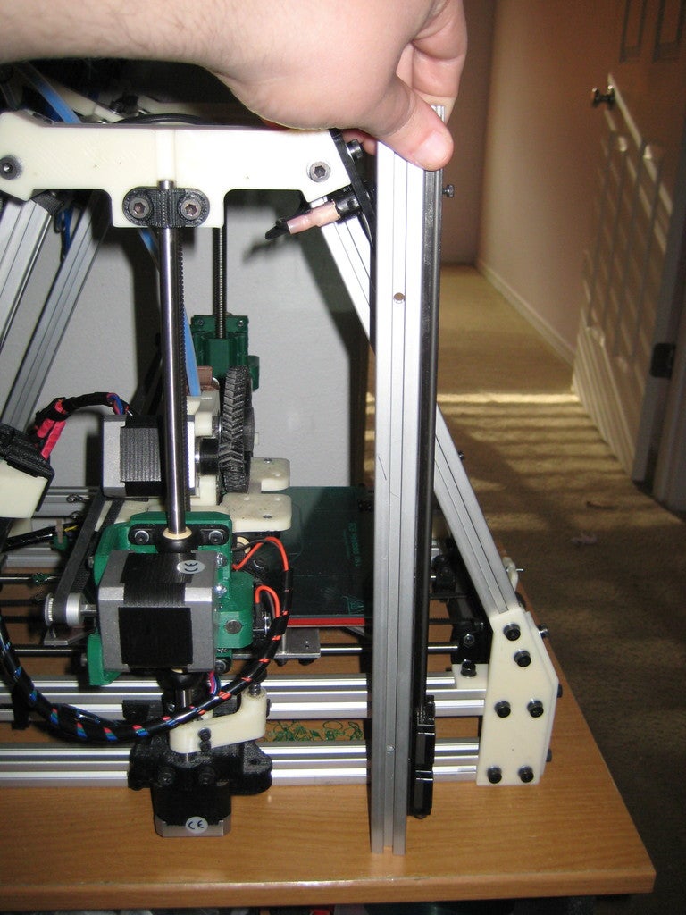 Linear Rail Z Axis for Lulzbot AO-10x and mendelmax printers by Piercet ...