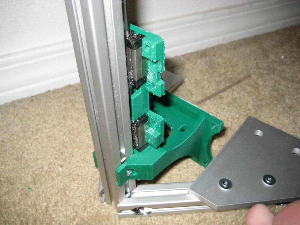Linear Rail Z Axis for Lulzbot AO-10x and mendelmax printers by Piercet ...