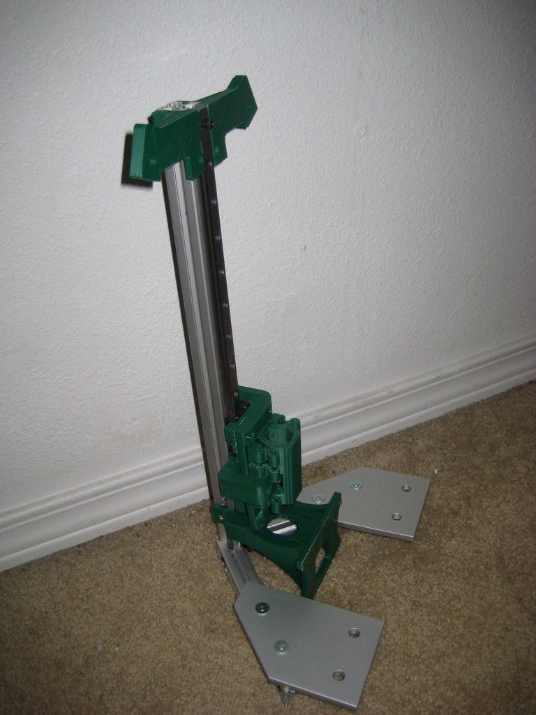 Linear Rail Z Axis for Lulzbot AO-10x and mendelmax printers by Piercet ...