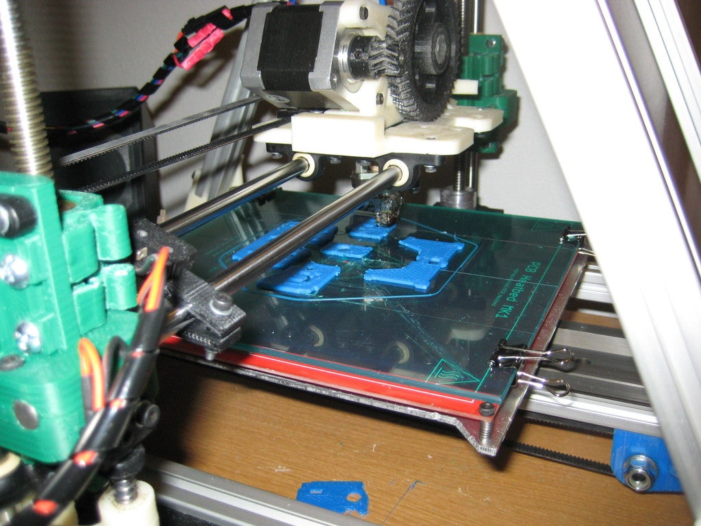 Linear Rail Z Axis for Lulzbot AO-10x and mendelmax printers by Piercet ...