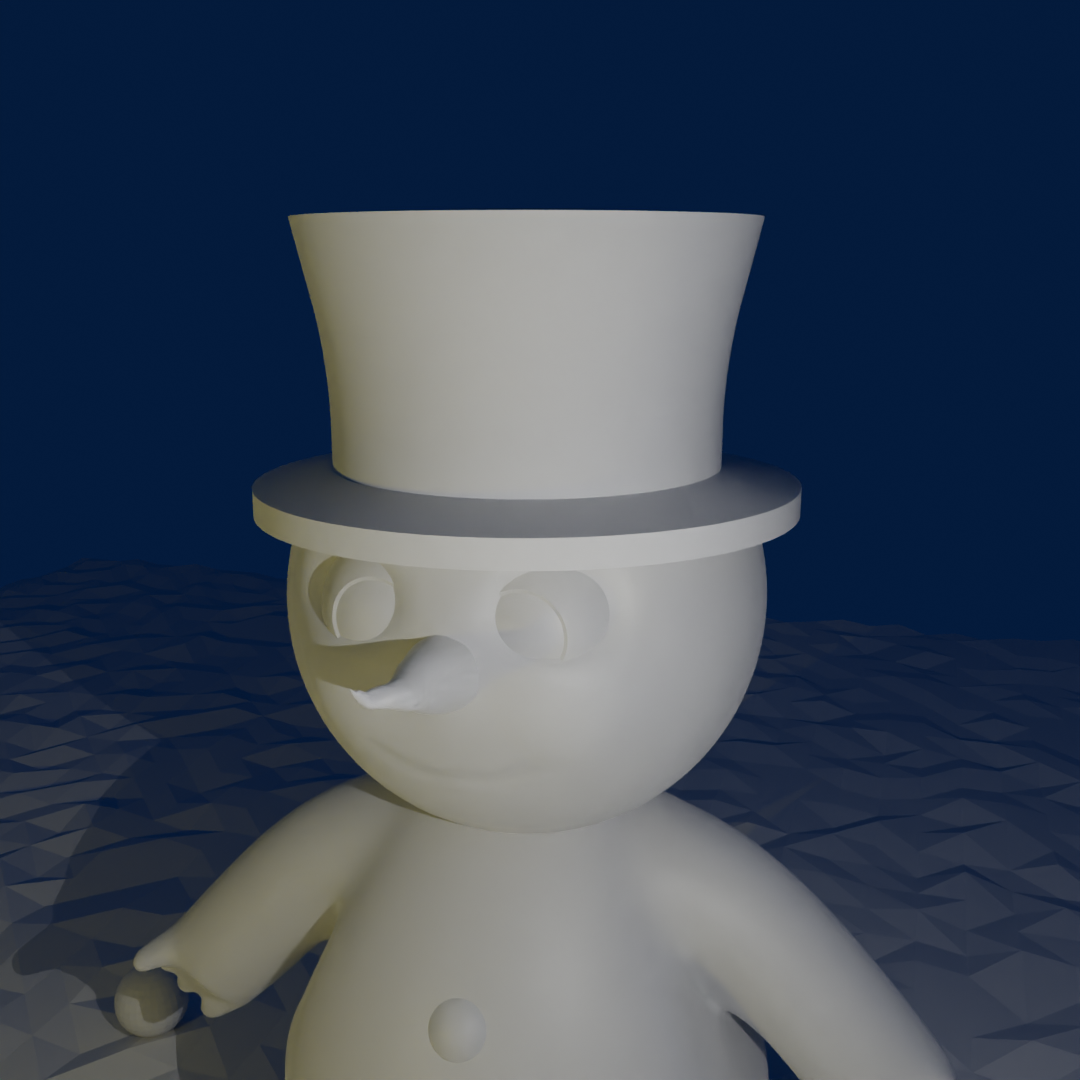 Cute Snowman friends - different hats by Maker81 | Download free STL ...
