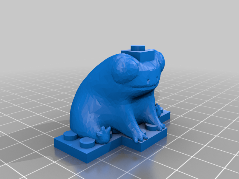 Fred the Frog But He's Lego Compatible by Tas_The_Bunny | Download free ...