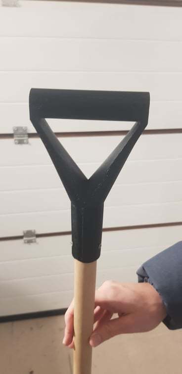 Shovel D-Grip Handle by mAtoOo | Download free STL model | Printables.com