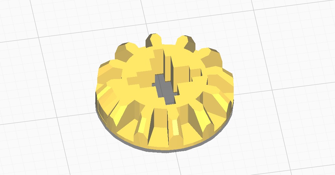 Bevel gear Lego with 1 full tooth by BAnana | Download free STL model ...