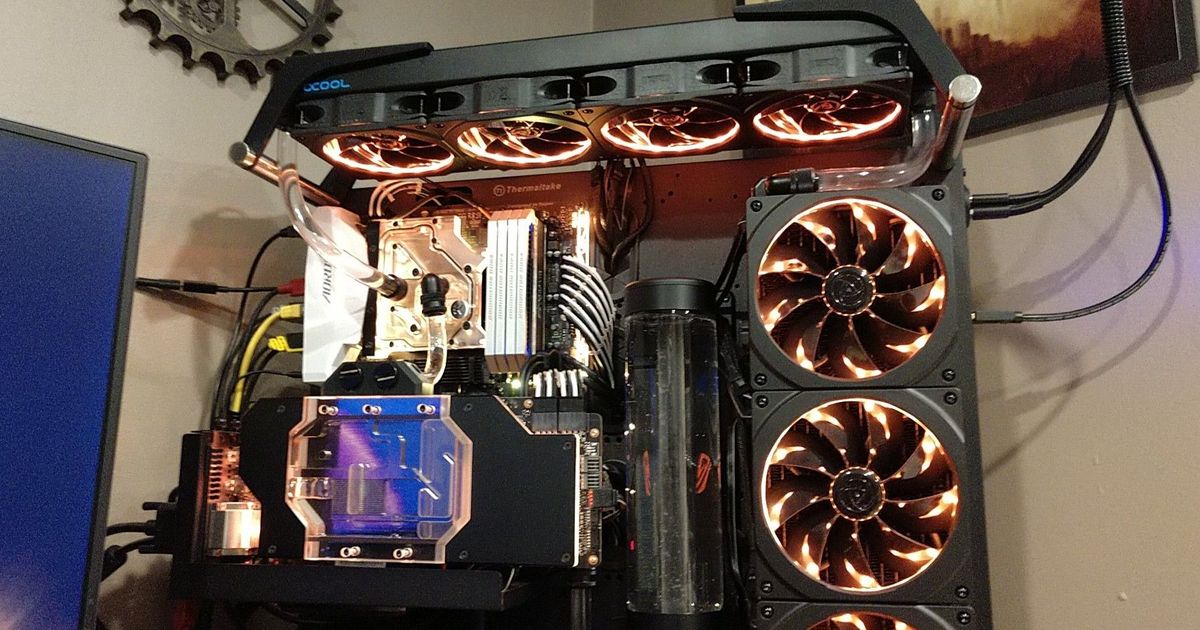 Thermaltake P5 - 480mm Rad Brackets by VanGoghComplex | Download free ...