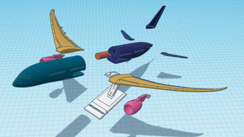Boeing 787 Model by ObliviousOrange | Download free STL model ...