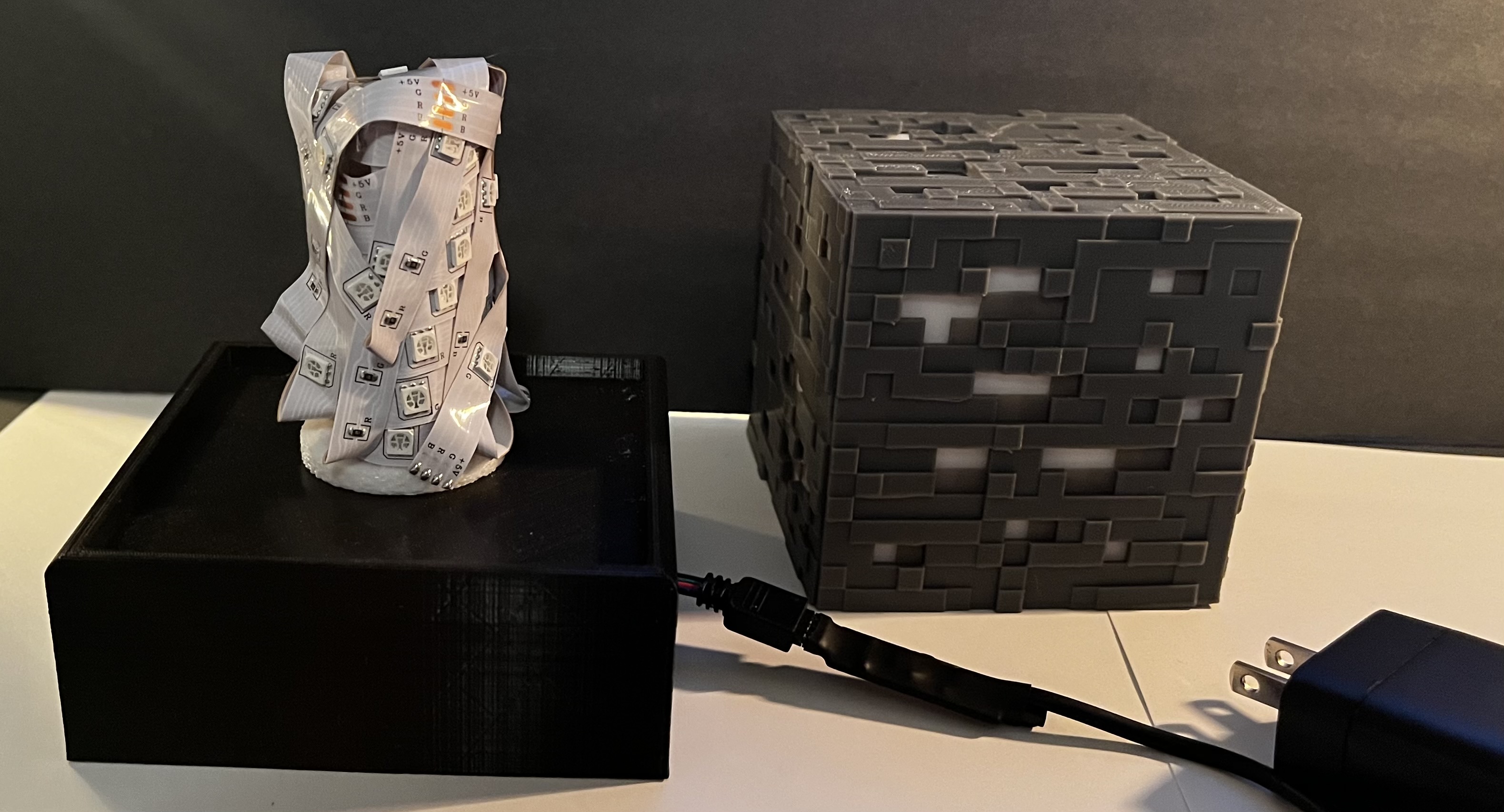 Minecraft Ore Block Lamp LED Diffuser by Thomas Smith | Download free ...