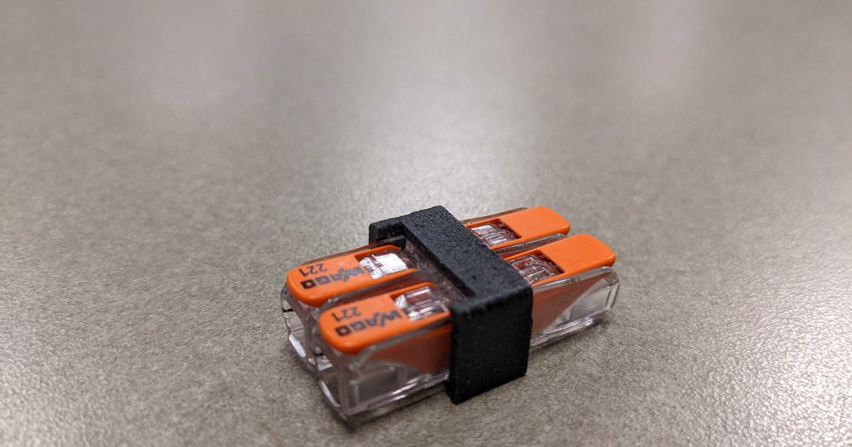 Inline WAGO 221 Clip by Spectrum3847 | Download free STL model ...