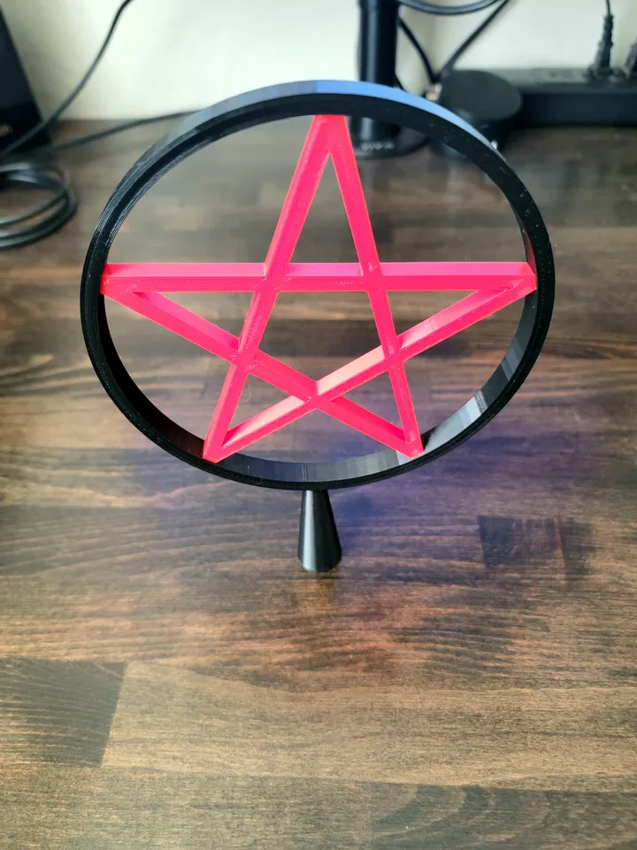 Pentagram Tree Topper by AntToeKneeOh | Download free STL model ...