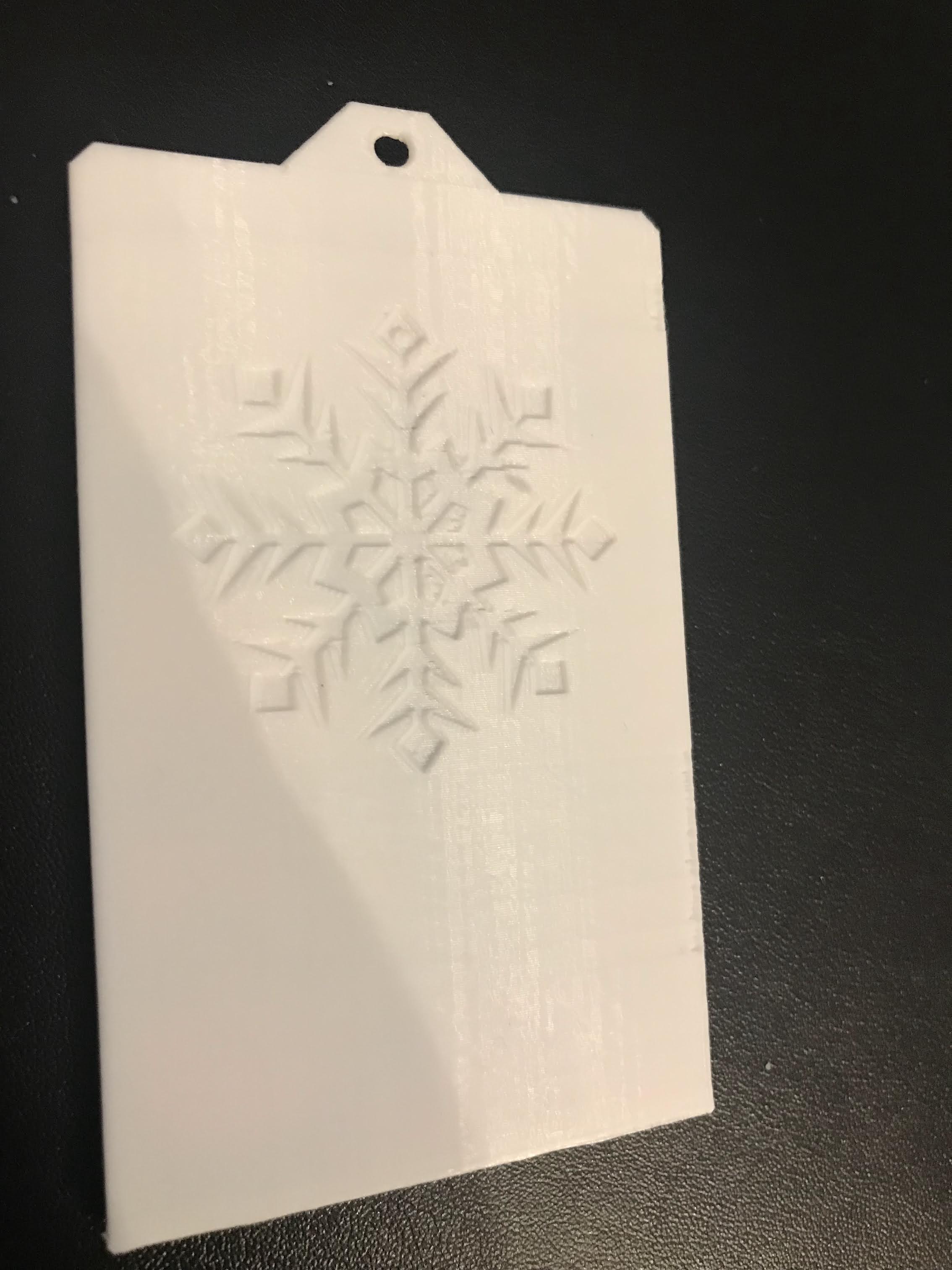 Zink Mini Photo Frame Ornament with Snowflake by PrintingKc | Download ...