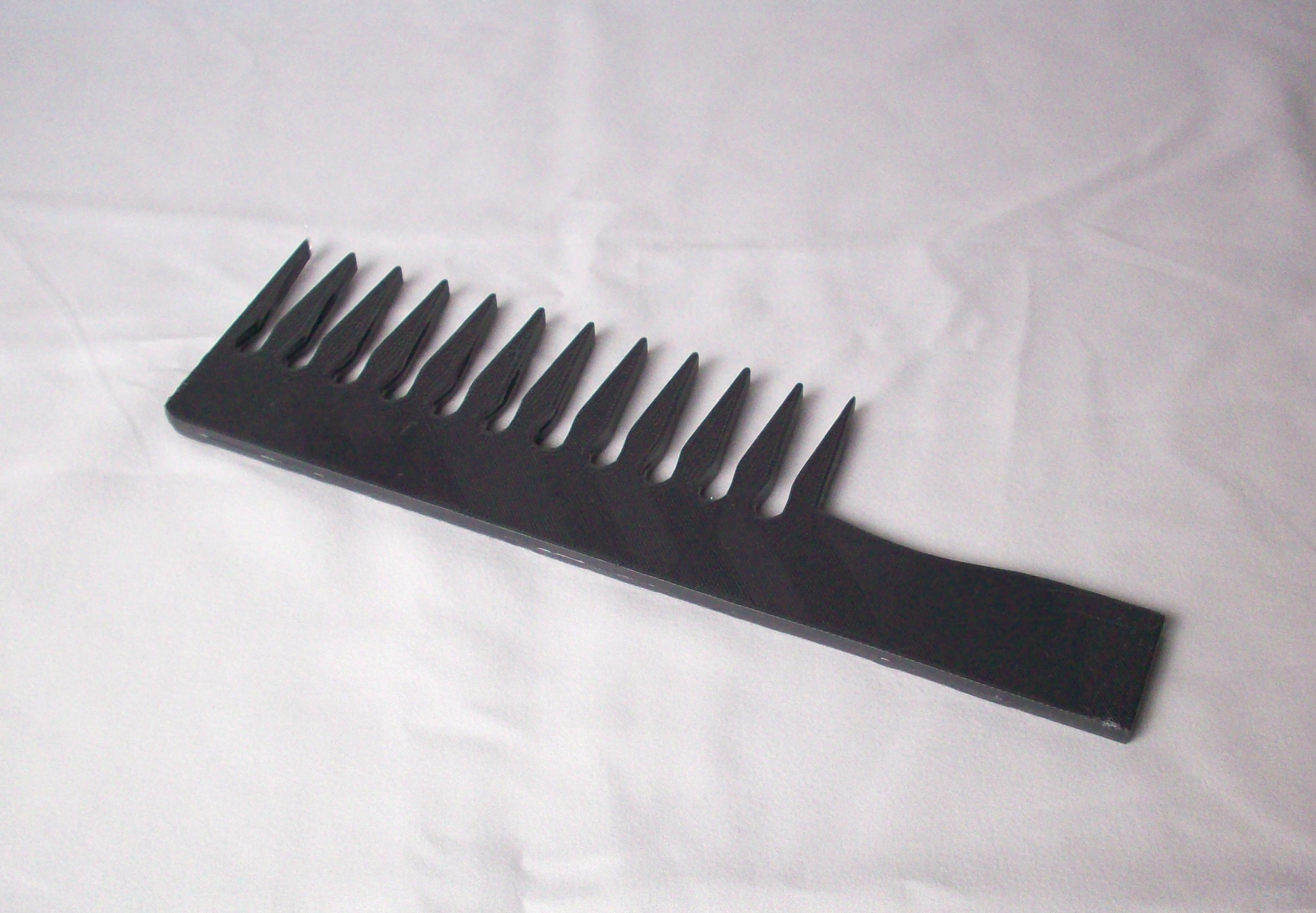 Comb - Curly Hair by cSandra | Download free STL model | Printables.com