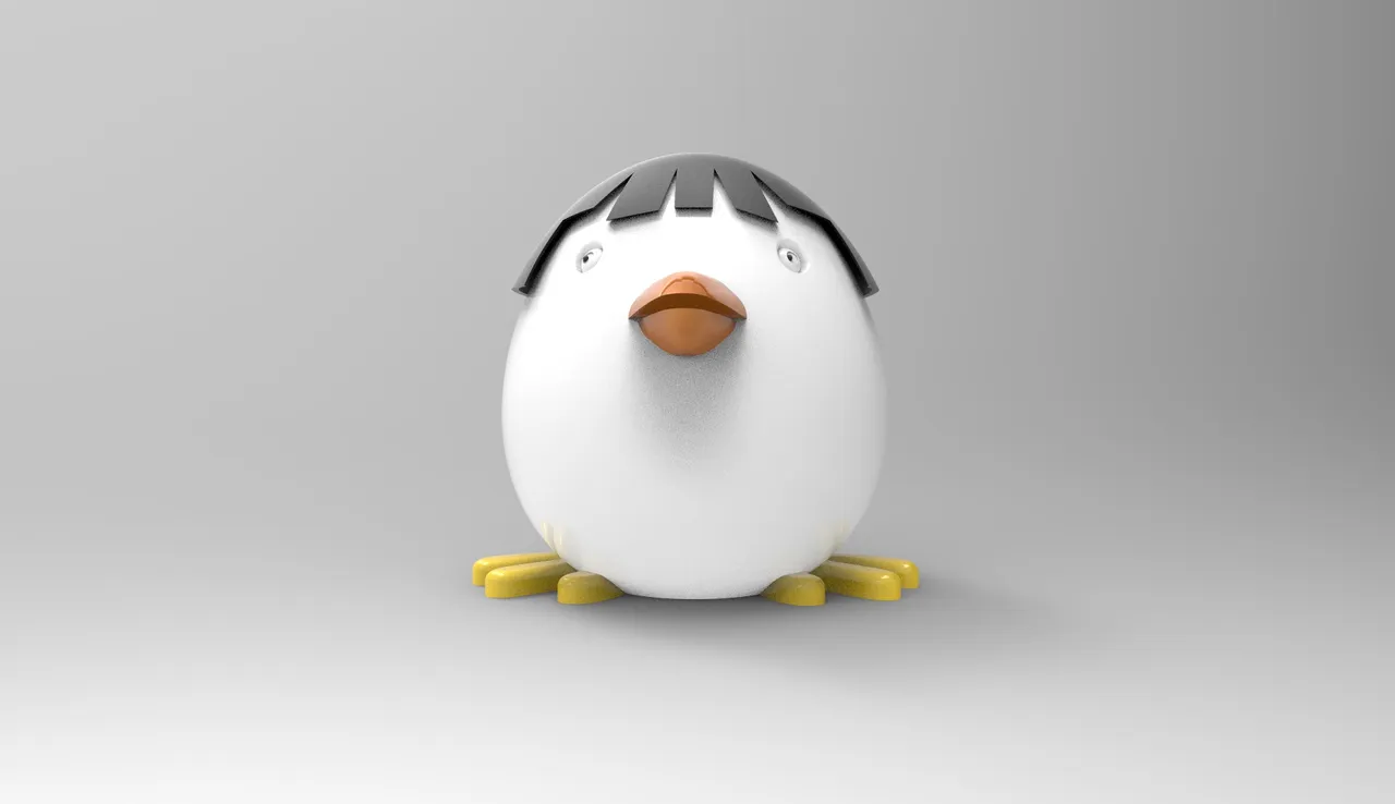 Cartoon chicken by muyu | Download free STL model | Printables.com