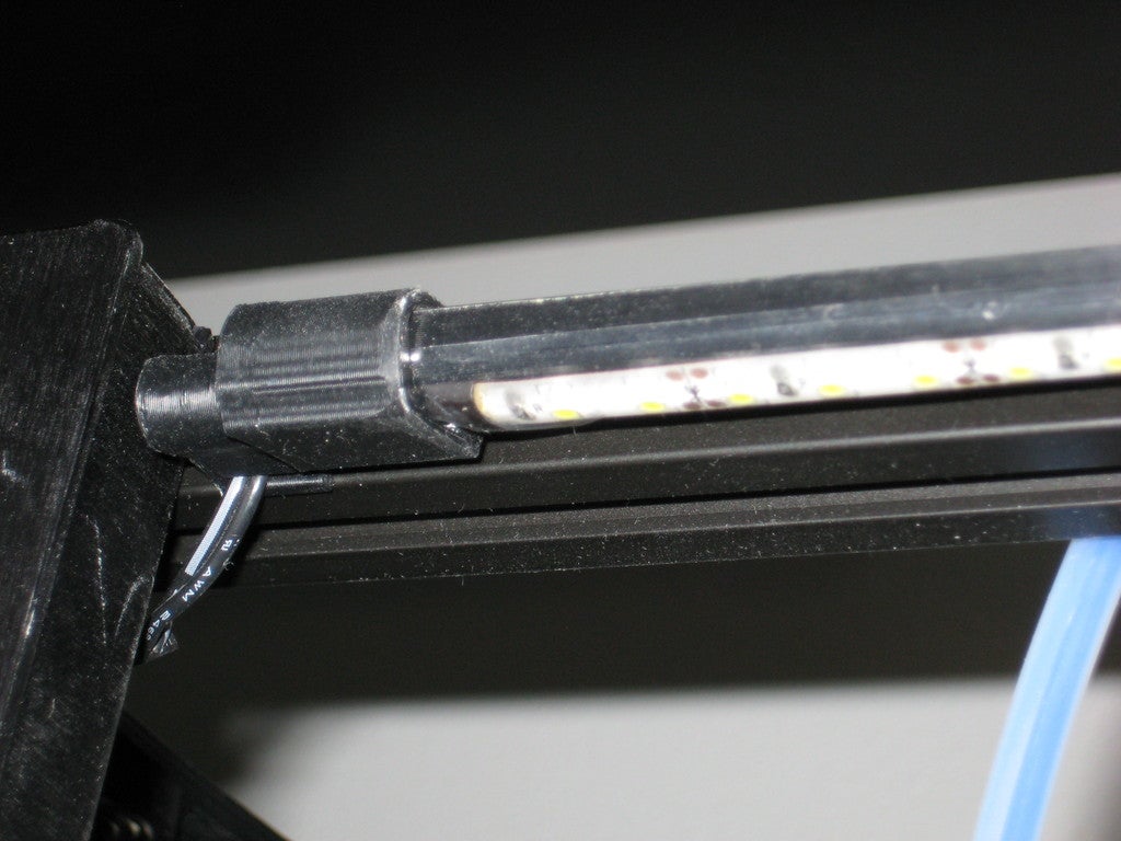 Wider Light Bars and Brackets for Taz or other Large Bed Printers by ...