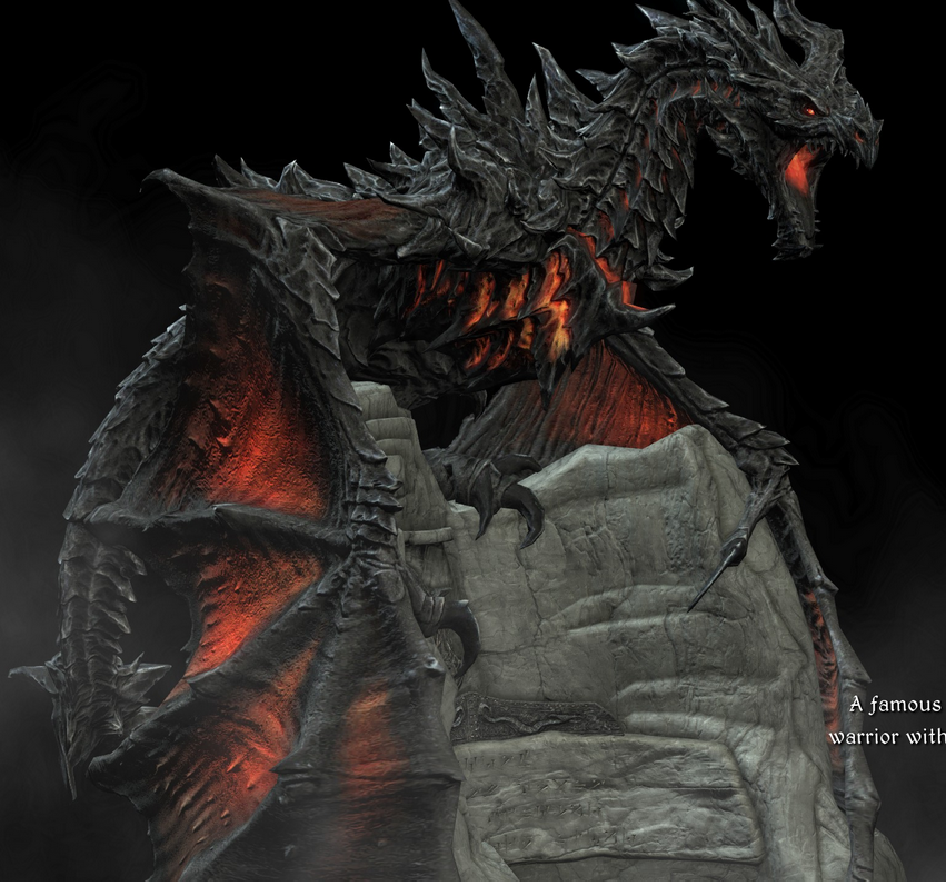 Alduin Loading screen by LeBaum | Download free STL model | Printables.com