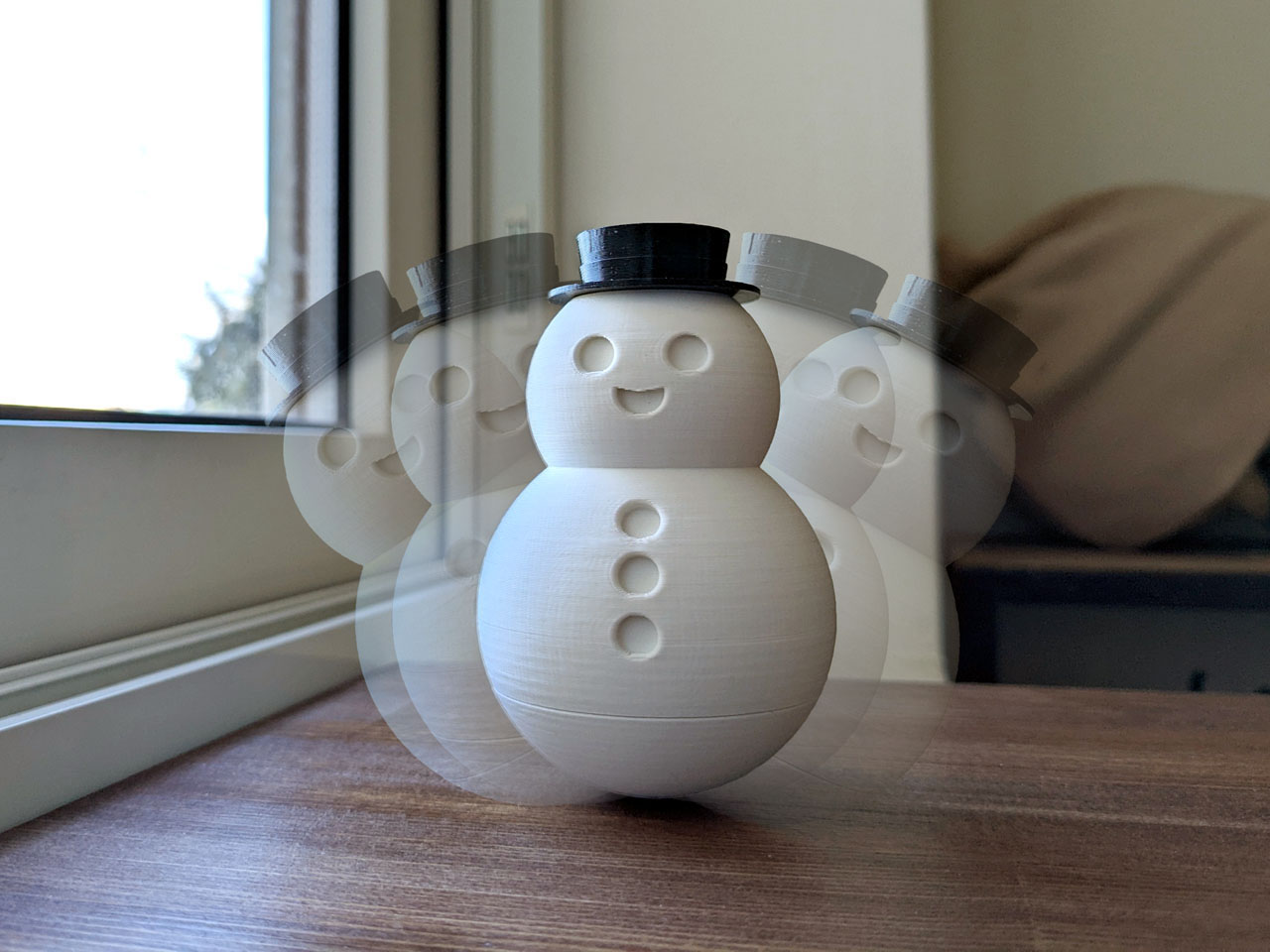 Roly-Poly Snowman by BaGooN | Download free STL model | Printables.com