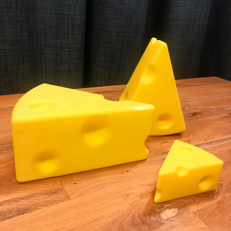 Cheese tabletop decoration by Bendsen | Download free STL model ...