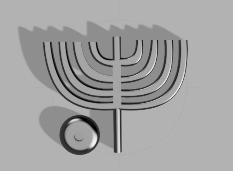 Menorah by HDParradox360 | Download free STL model | Printables.com