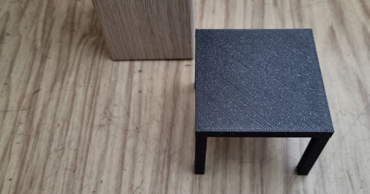 IKEA LACK Table by Paprikodlak | Download free STL model | Printables.com