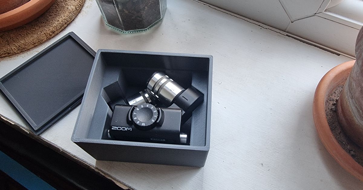 Zoom H6 mic box by Alex Brooke-Smith | Download free STL model ...