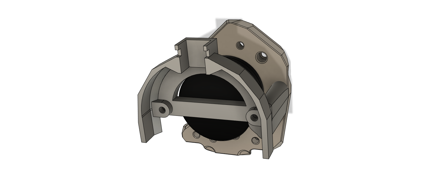 EBB36 Mount for Stealthburner/CW2 by DeWZ | Download free STL model ...