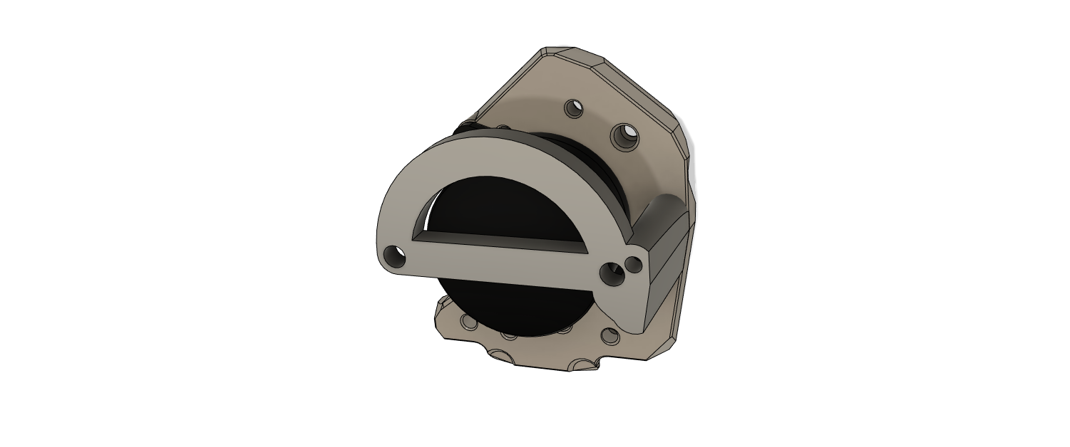 EBB36 Mount for Stealthburner/CW2 by DeWZ | Download free STL model ...