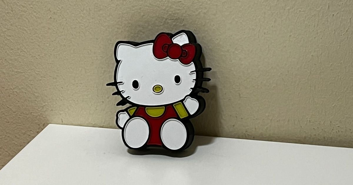 Hello Kitty Glowing (REMIX) by Ahmad | Download free STL model ...