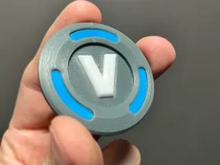 V-Bucks coin by DJ_Designs | Download free STL model | Printables.com