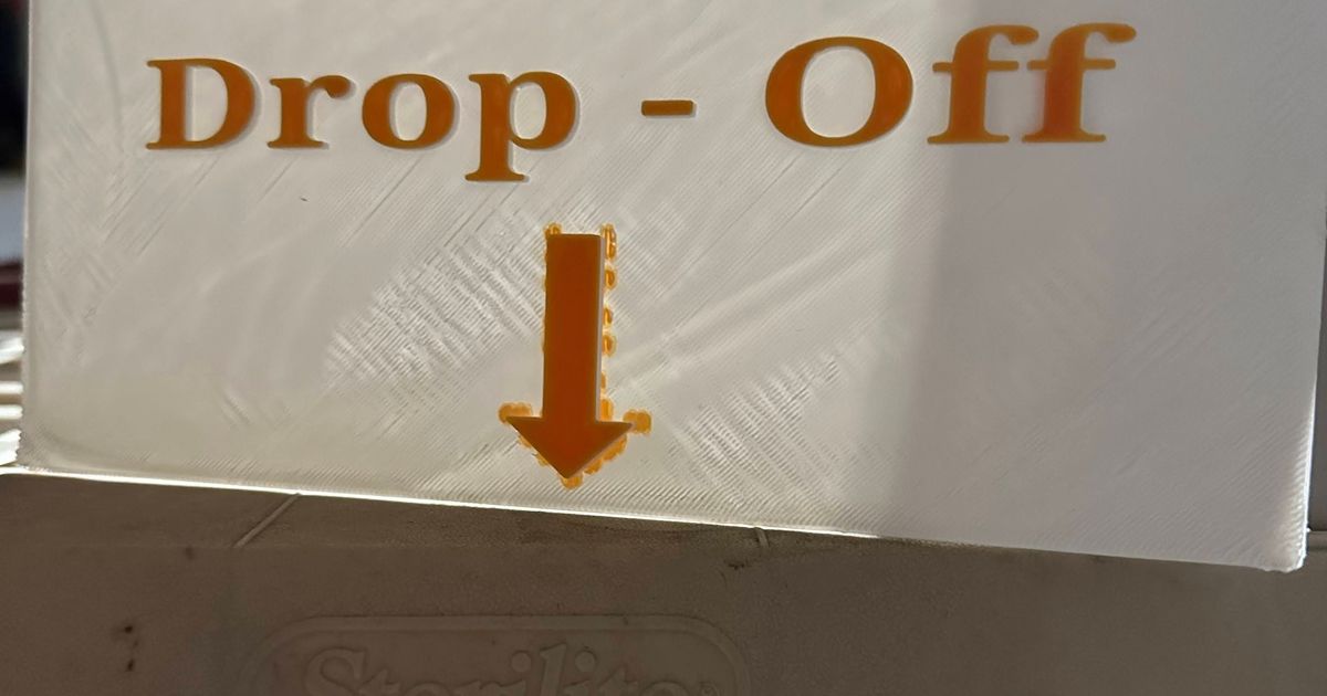 Amazon Sign by Ty King | Download free STL model | Printables.com