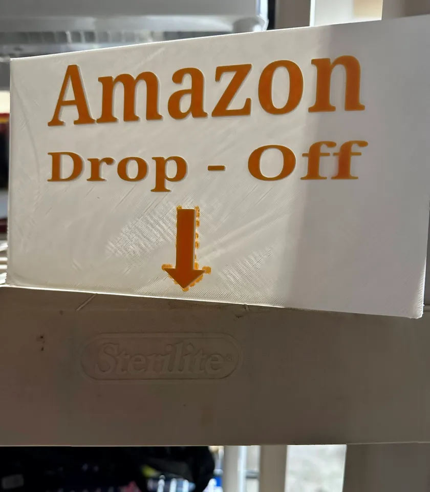 Amazon Sign by Ty King | Download free STL model | Printables.com